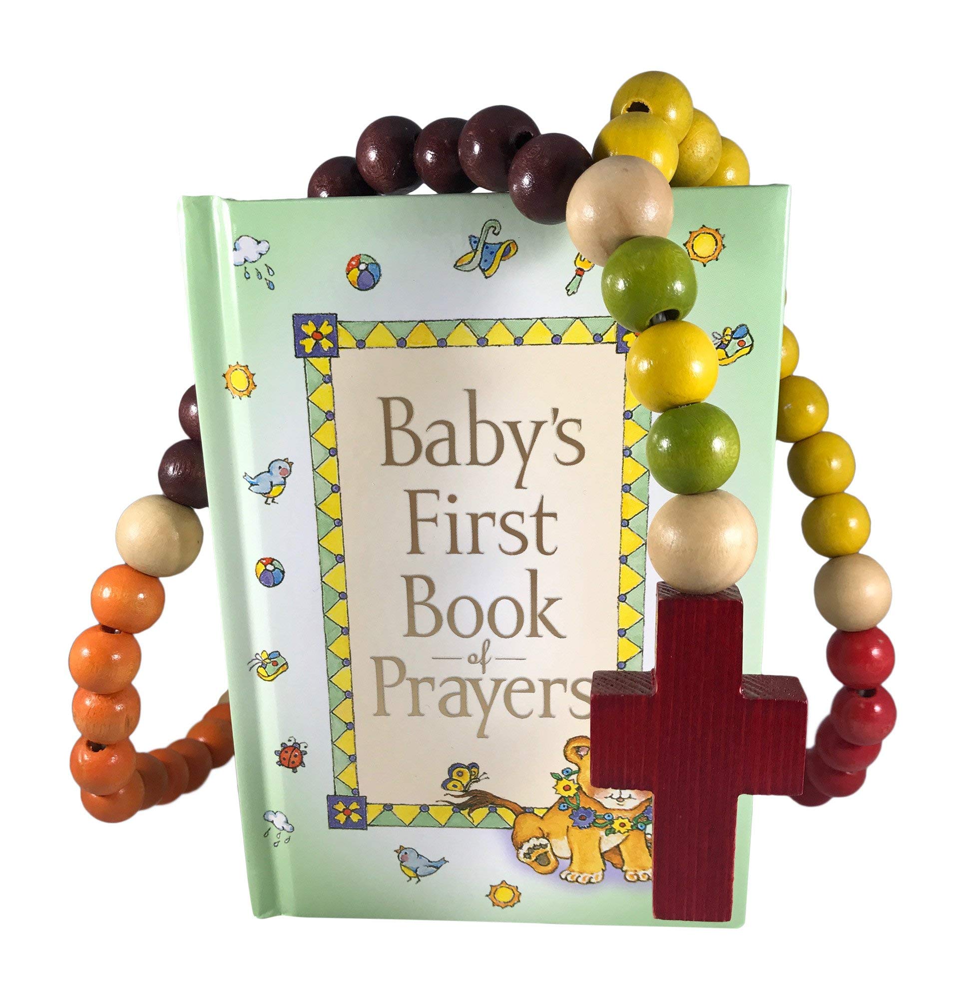 Amazon.com : Baby Catholic Baptism Gift Set, Includes Baby's First ...
