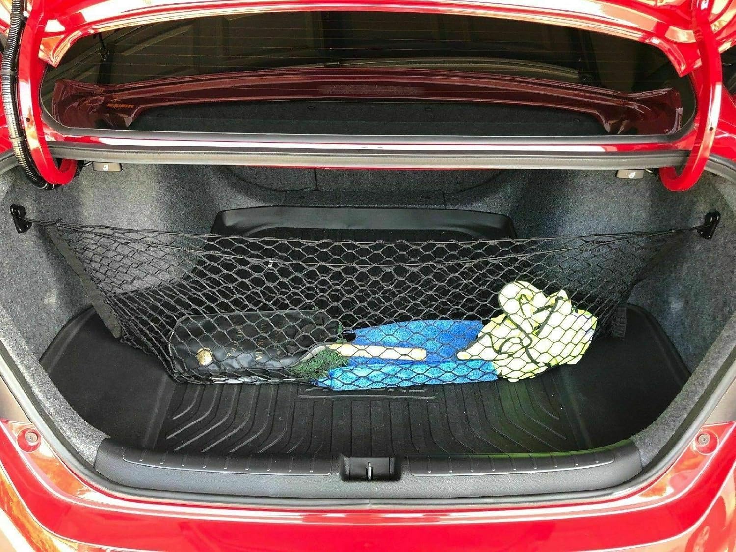 Amazon.com: Rear Trunk Organizer Cargo Net for Honda Accord 2013–2025 ...