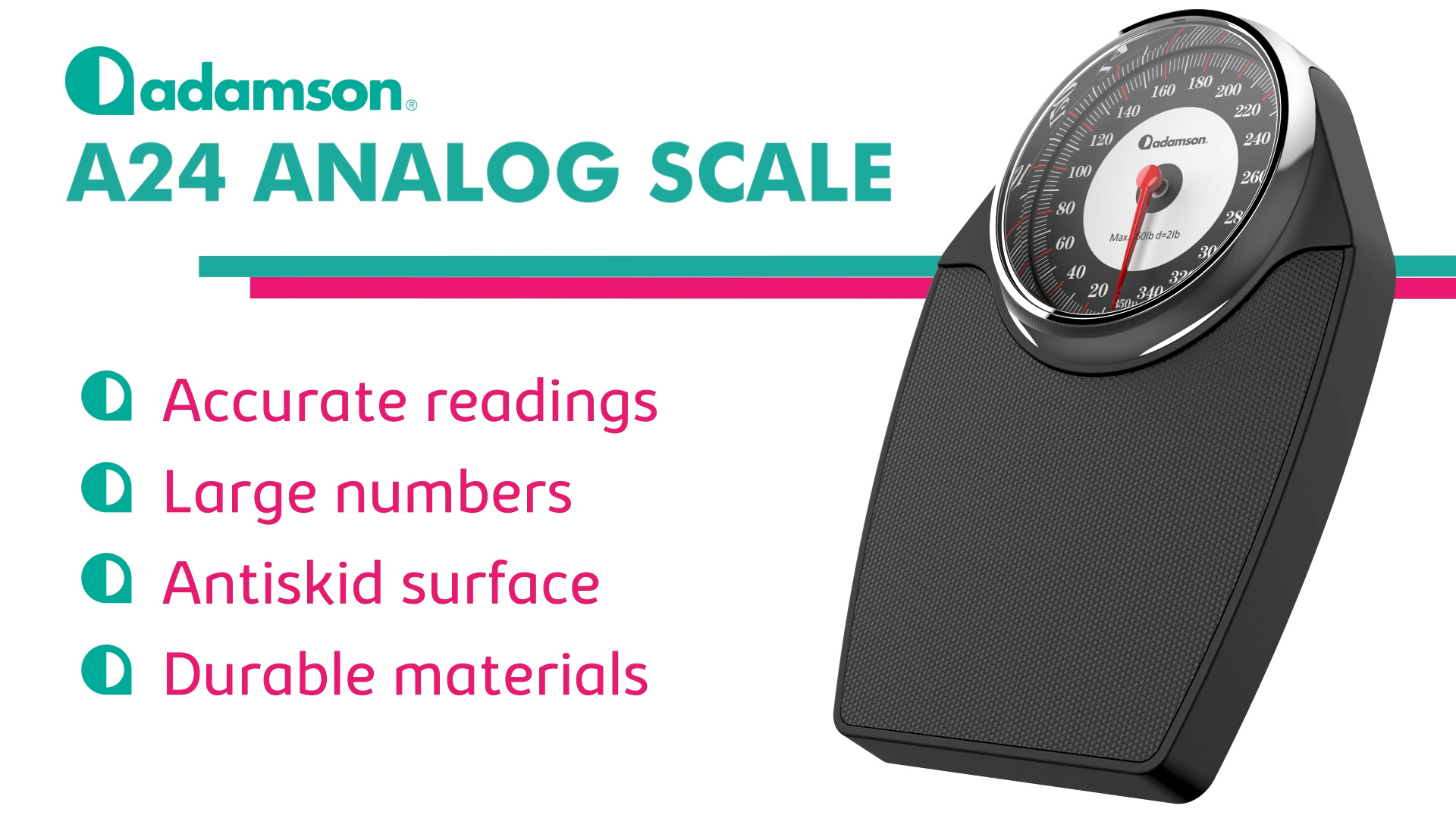 Watch Adamson A24 Scales for Body Weight on Amazon Live