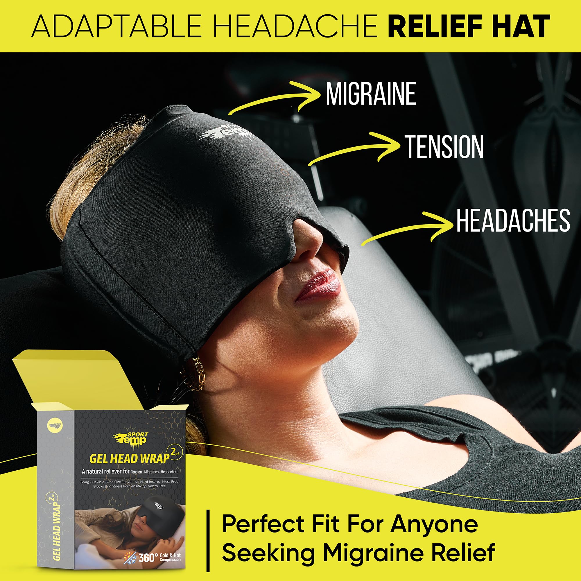 Snapklik.com : Migraine Relief Cap