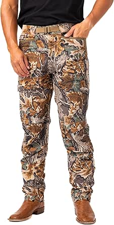 Amazon.com: Realtree Men's 5-Pocket Camo Hunting Pant Slim Fit ...