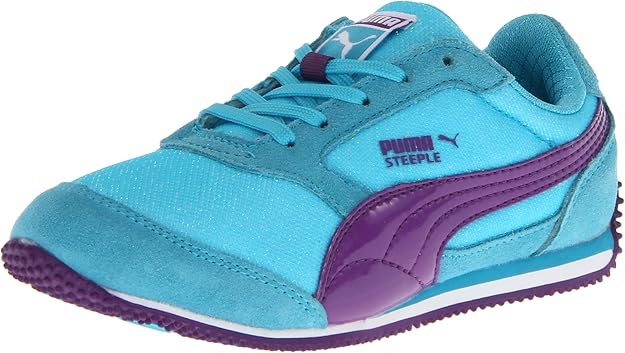Amazon.com | PUMA Steeple Glitter Jr Fashion Sneaker (Little Kid/Big ...