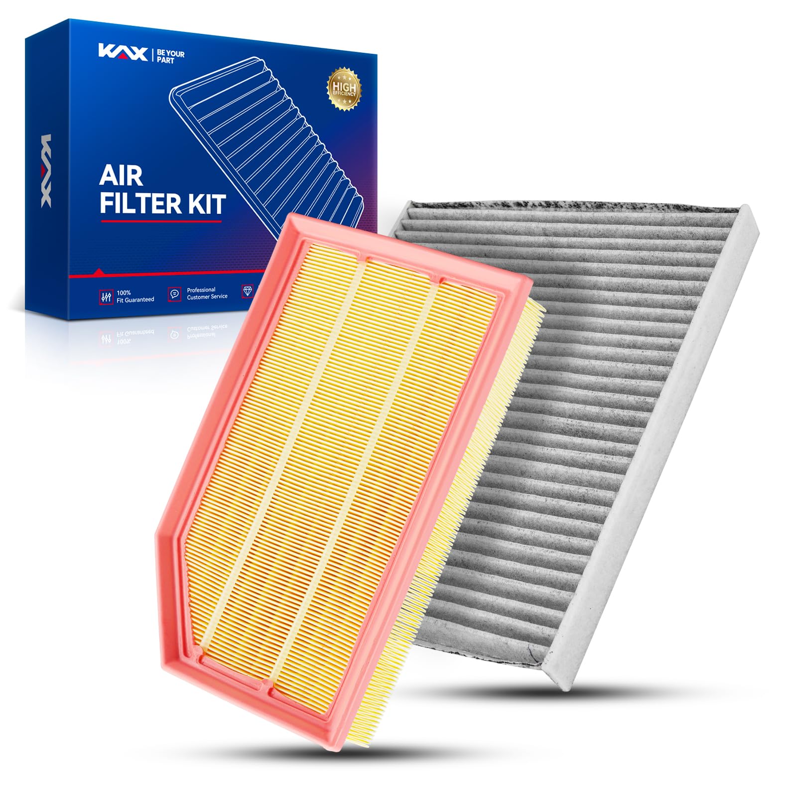 Snapklik.com : KAX Engine & Cabin Air Filter Kit For Jeep Wrangler 2018 ...