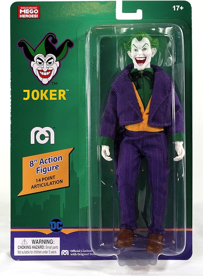 Amazon.com: DC Comics The Joker 8" Action Figure : Toys & Games