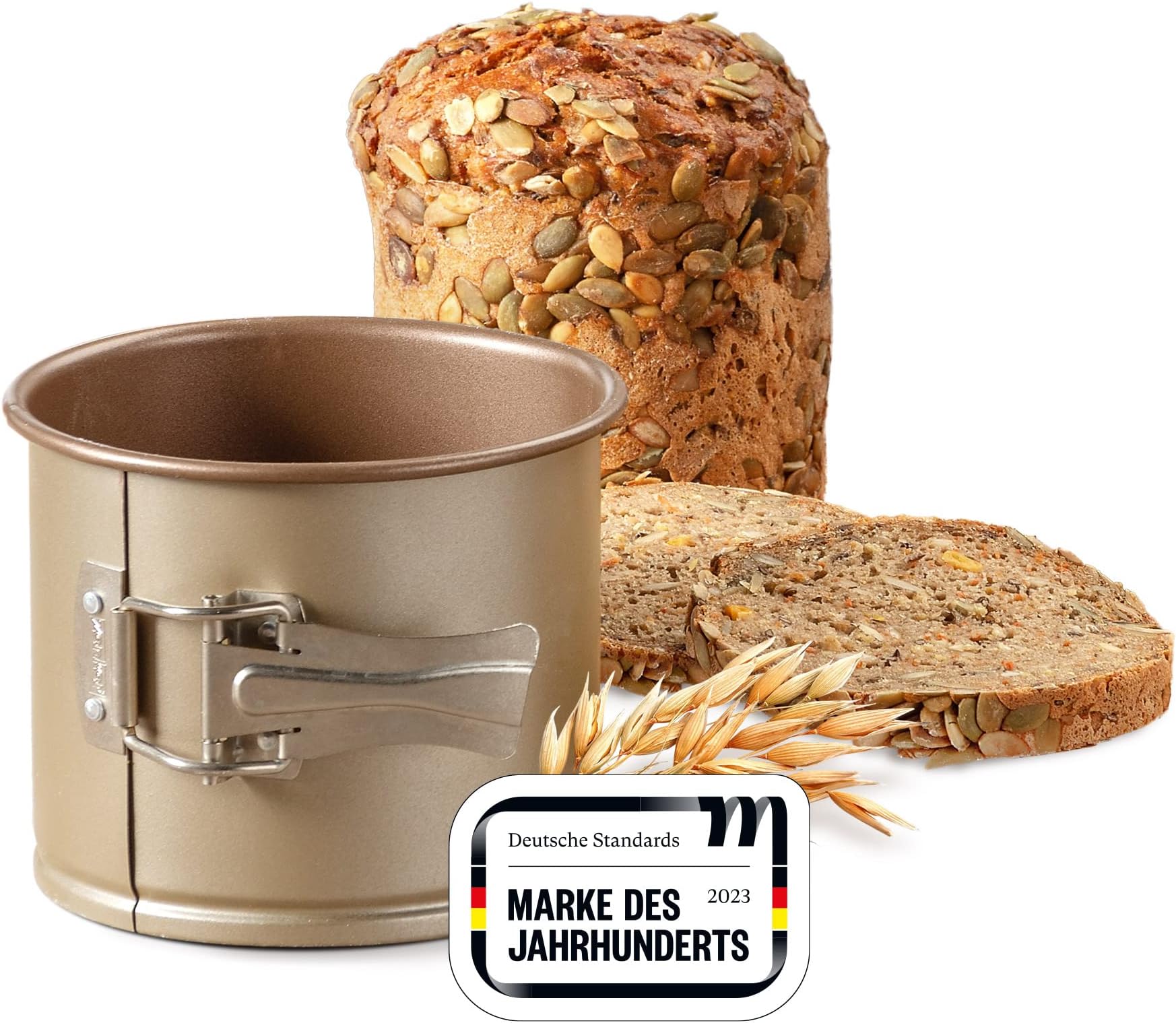 Zenker Pollerbrot-Springform – Runde Brotform als Zubehör zum Backen ...