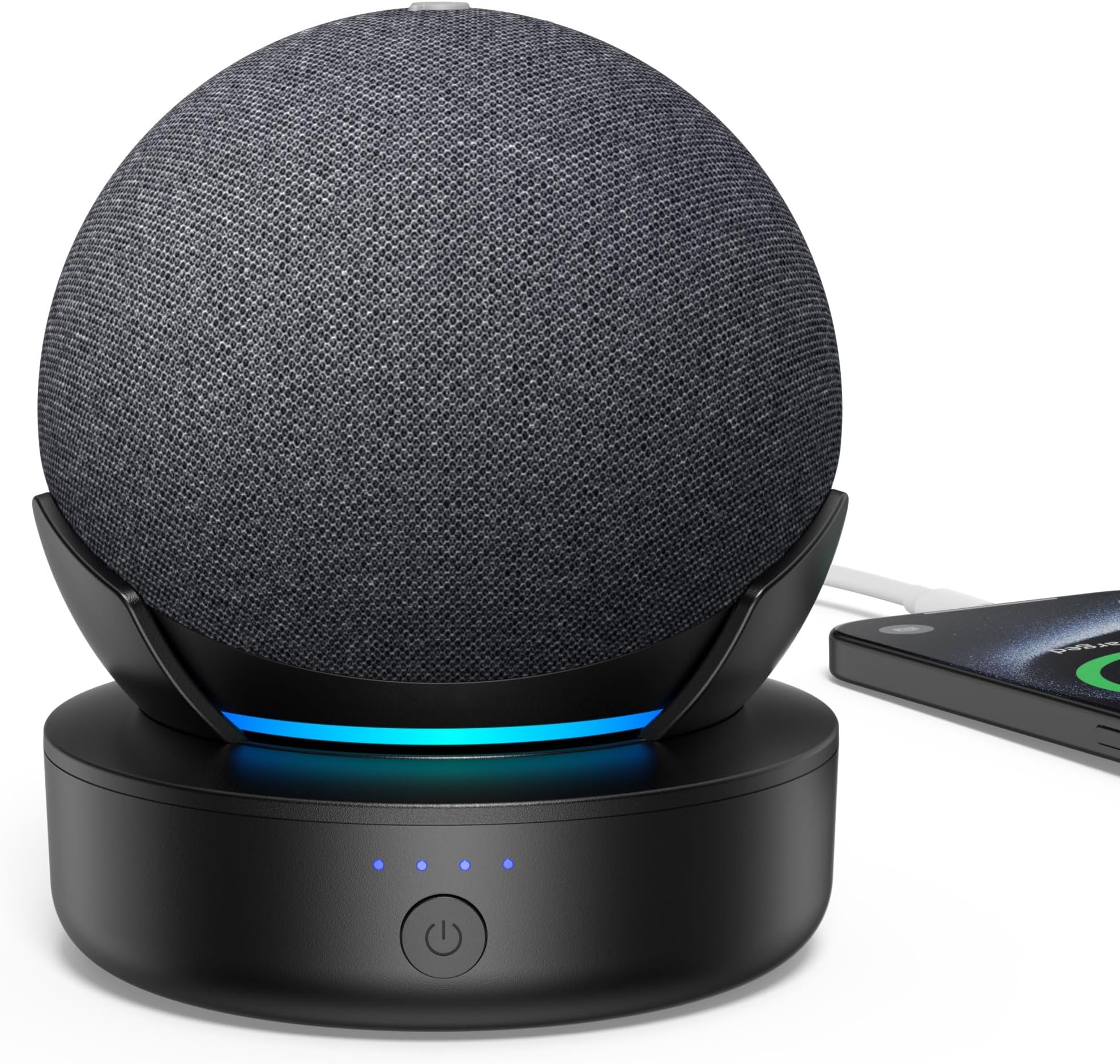 Amazon.com: PlusAcc Battery Base for Dot 5th Gen & Dot 4th Gen ...