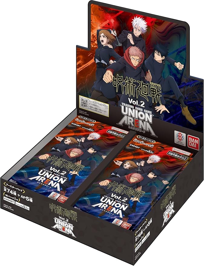 Amazon.com: Bandai (BANDAI) UNION ARENA Booster Pack Vol.2 EX04BT (Box ...
