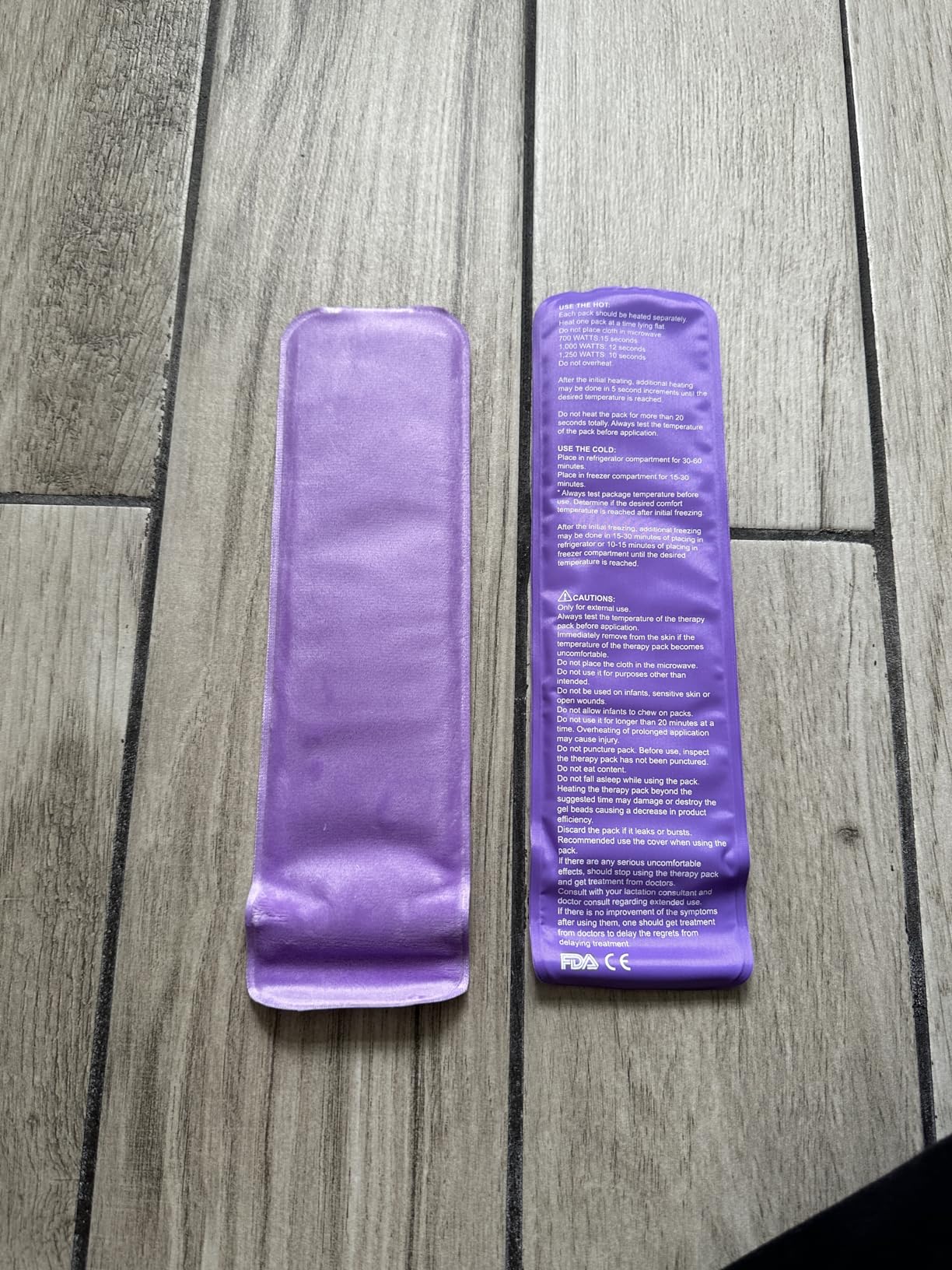 Rovtop 2PCS Hot and Cold Gel Packs, Reusable Hot and Cold Therapy Gel ...