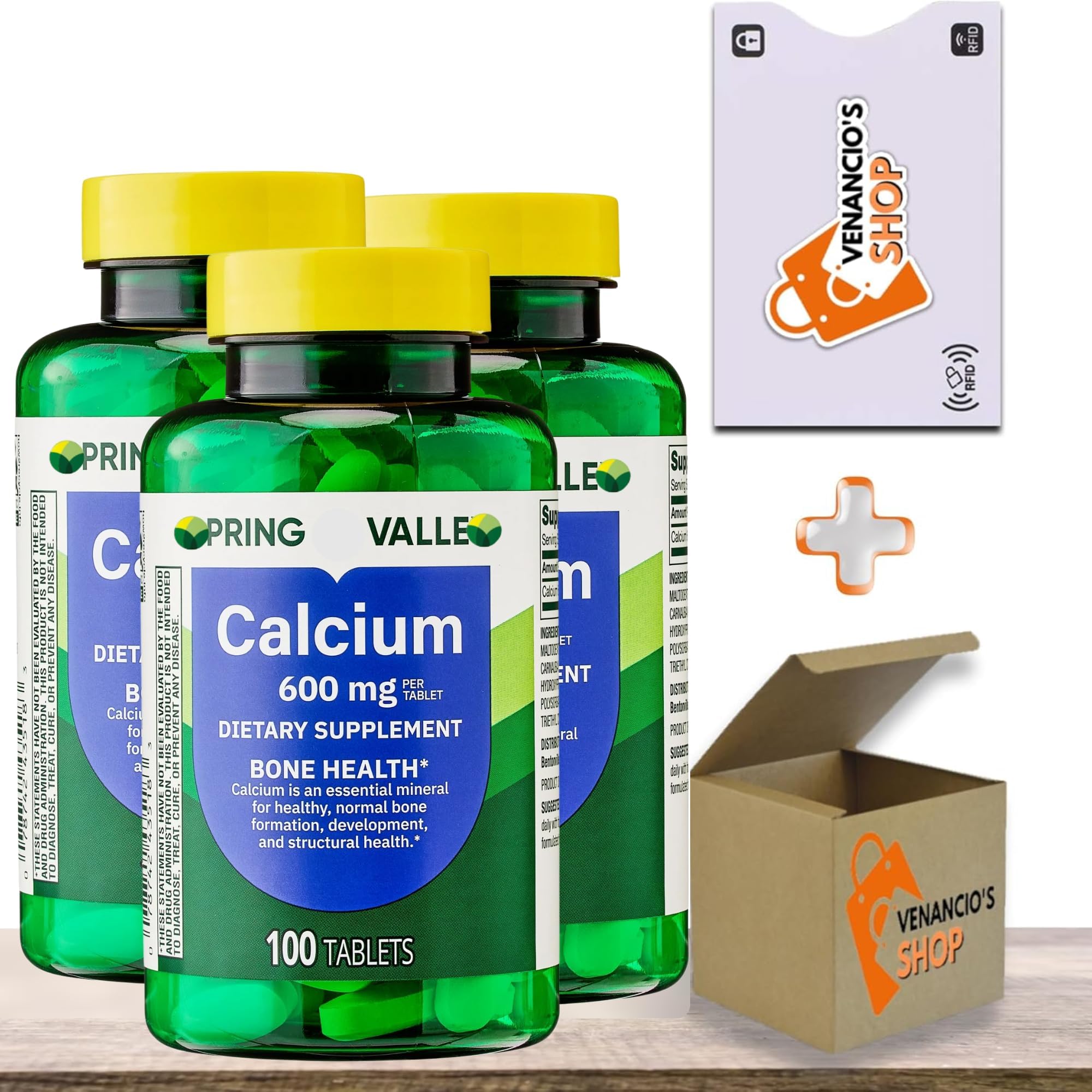 Amazon.com: Spring Valley Calcium Bone Health Dietary Supplement ...