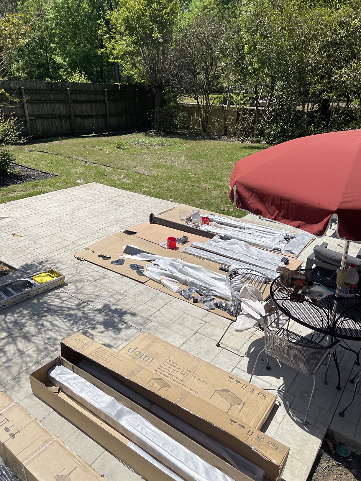 $46/mo - Finance Domi Outdoor Living 12’ X 12’ Hardtop Gazebo Canopy ...