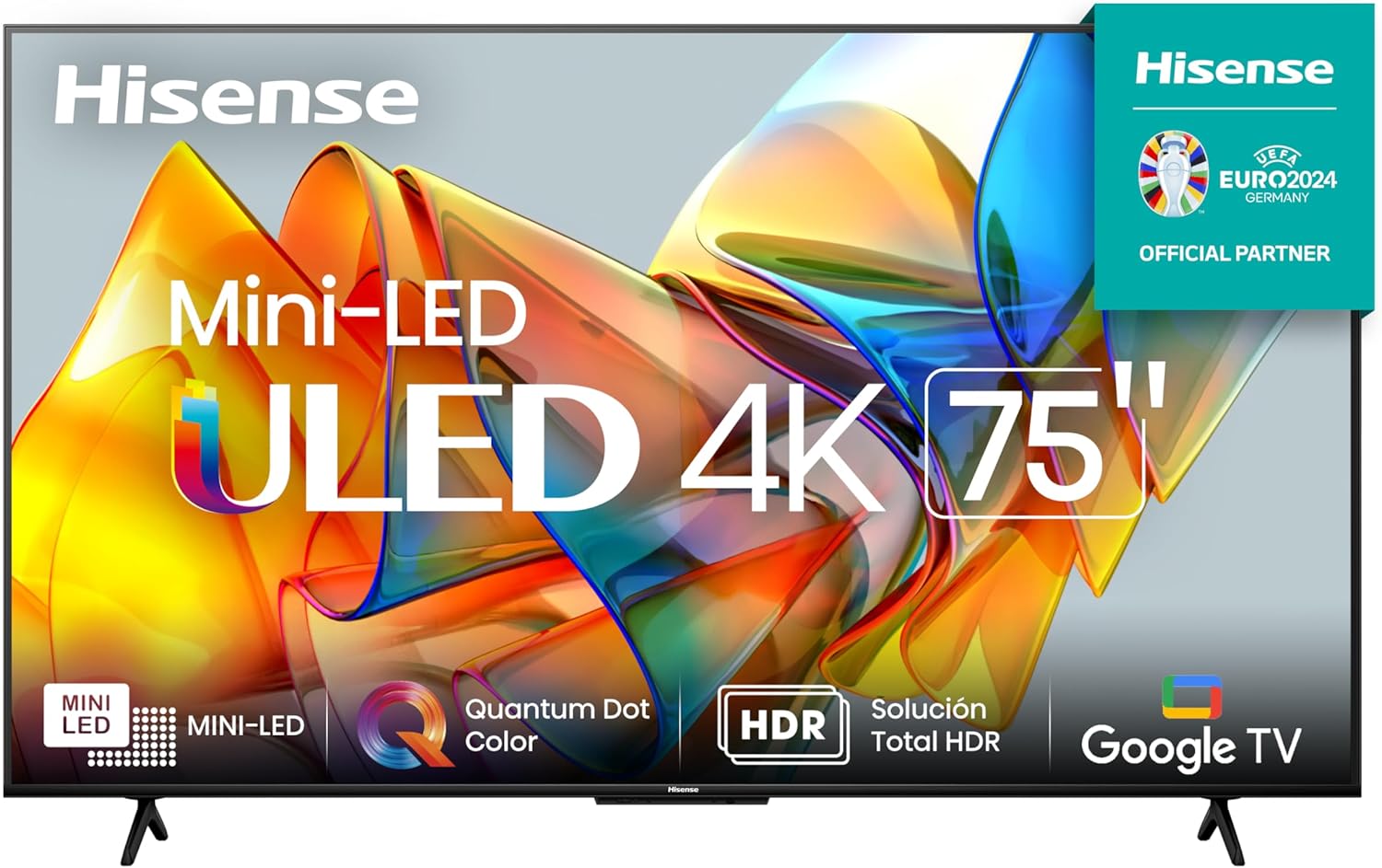 Hisense-Pantalla MiniLed 4K 75" de 75U6K Google TV : Amazon.com.mx: Electrónicos