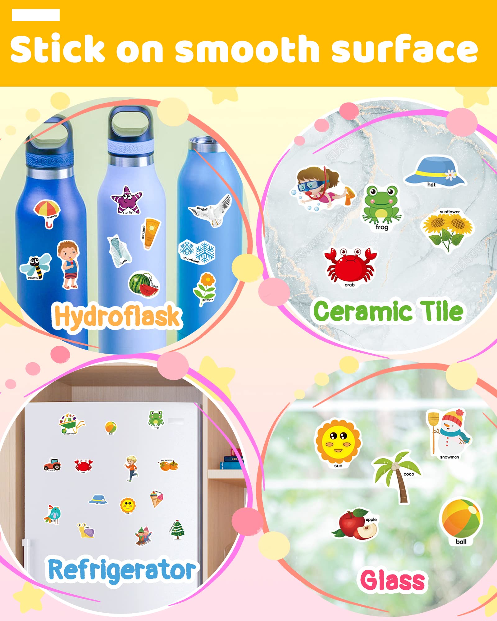 Snapklik.com : Benresive Reusable Sticker Book For Toddlers 2-4 Years ...