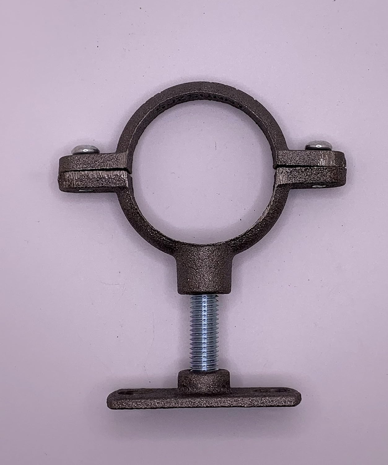 Black Malleable Iron 35mm Munsen Ring with Steel Threaded Rod and ...