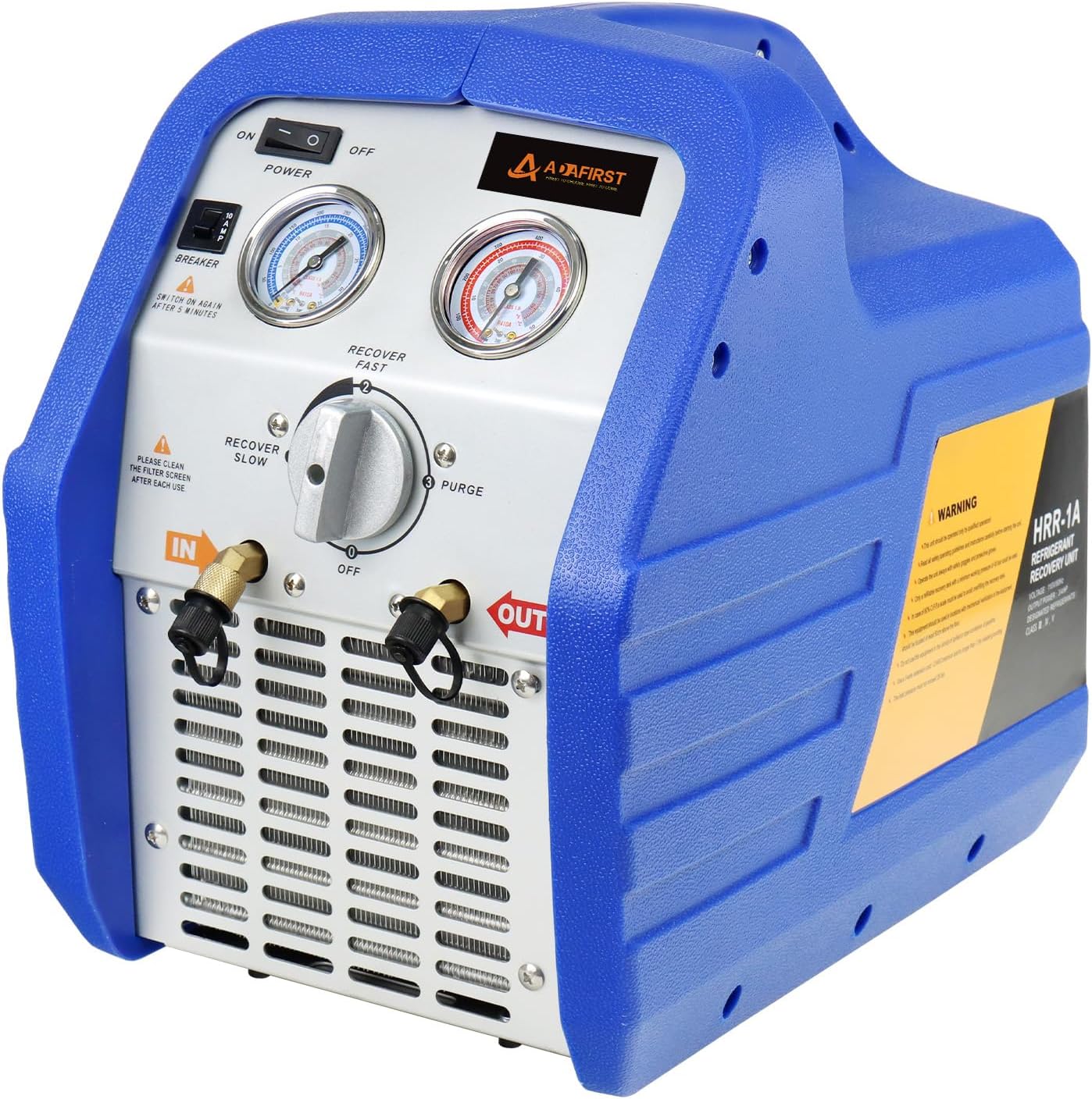 Amazon.com: ADAFIRST HVAC AC Refrigerant Recovery Machine Unit Tool Kit Recycle Liquid and Vapor ...