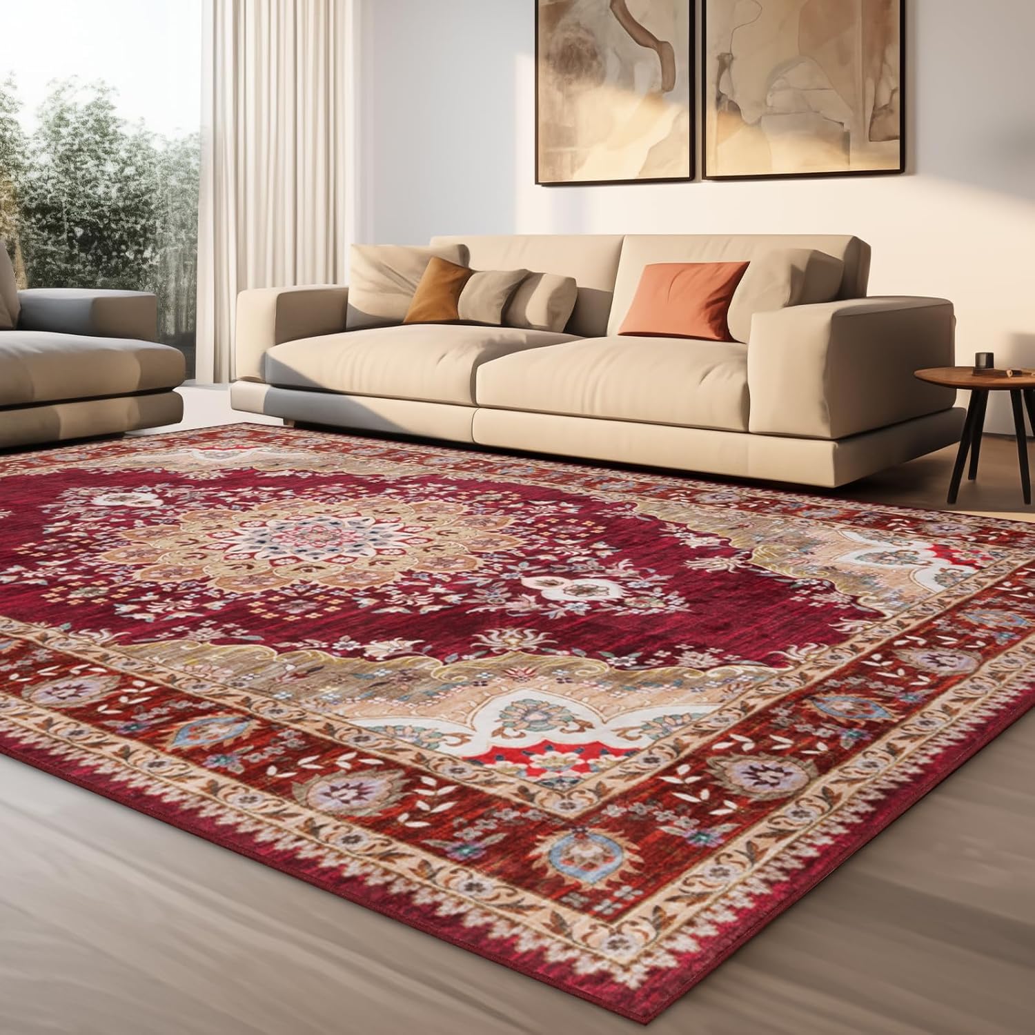 Sour Lemon Rugs Living Room Large 200x290 - Machine Washable Rug - Area ...