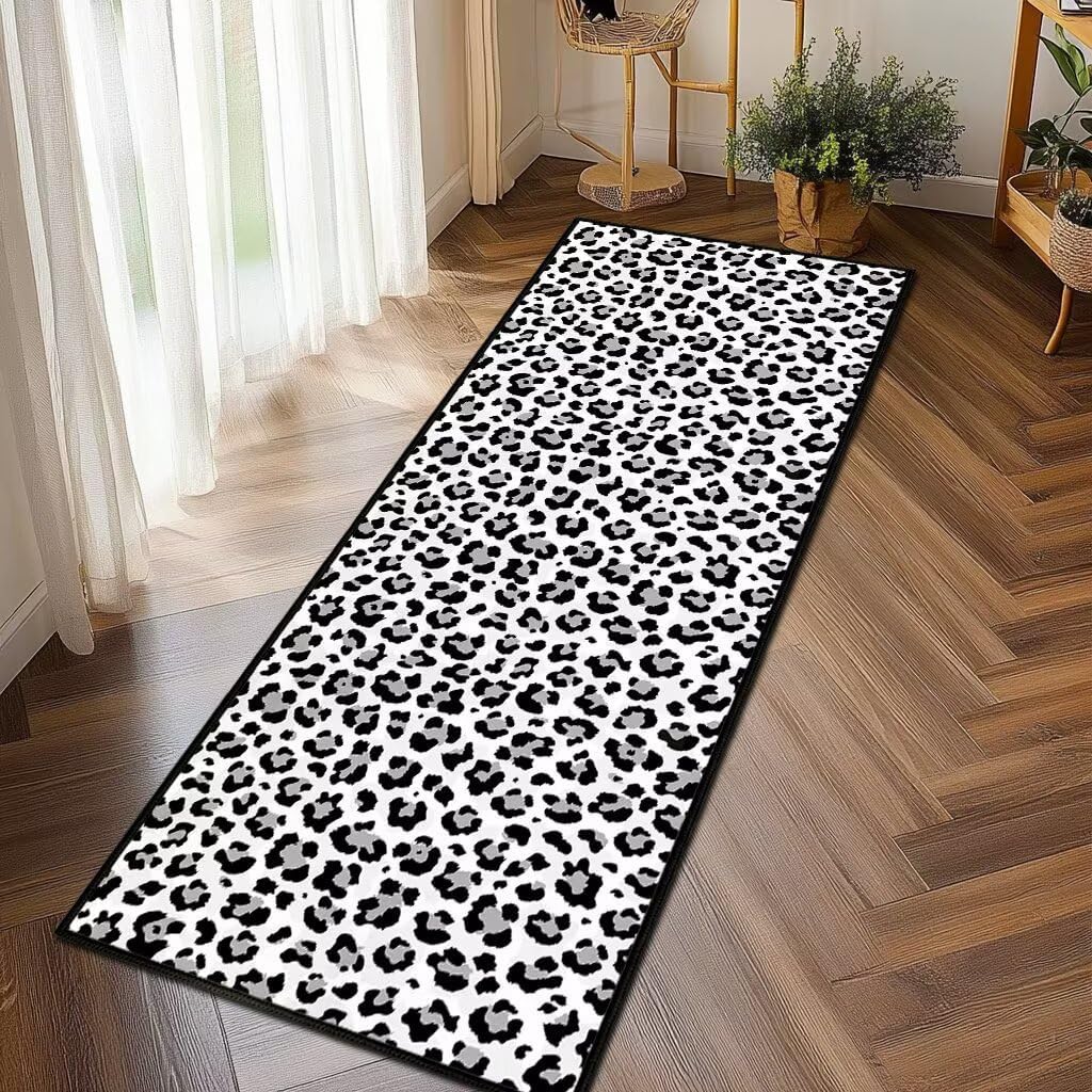 Amazon.com: Leopard Runner Rug 2x6,Cheetah Print Rugs for Hallway,Ultra ...
