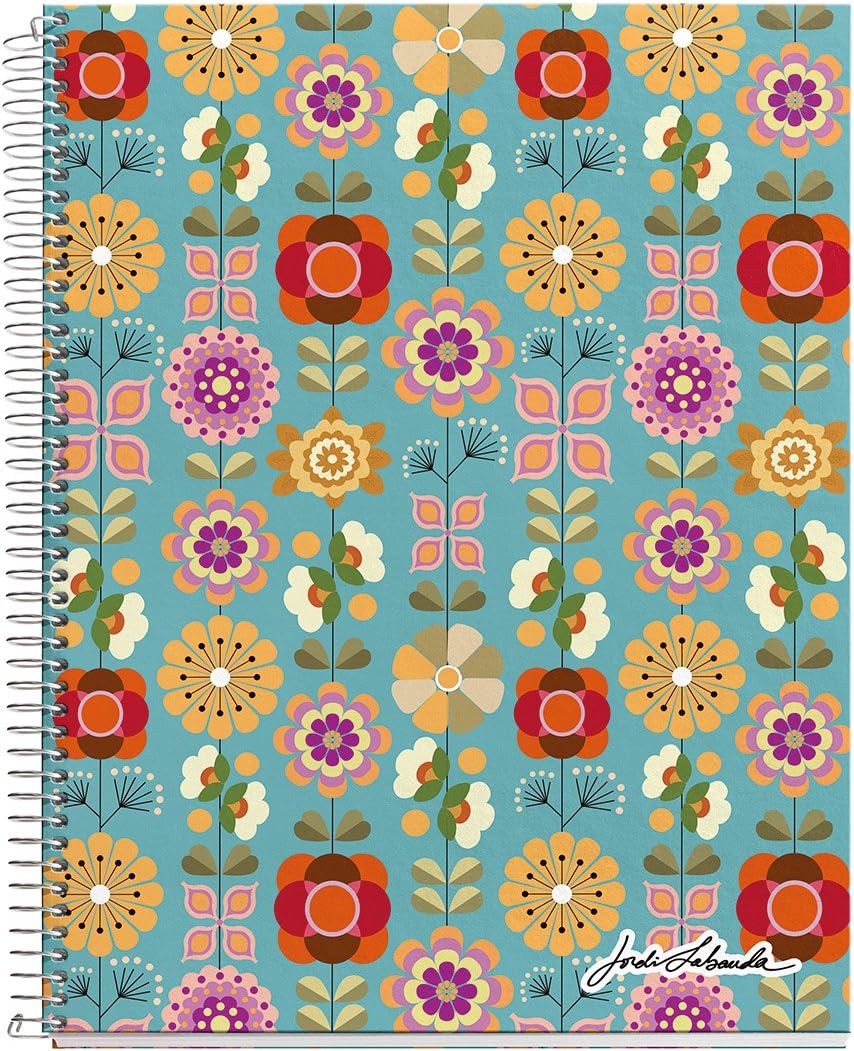 Amazon.com : Jordi Labanda Floral Notebook, A4, 120 Sheets, 210 x 297 ...