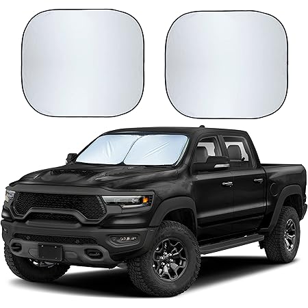 Amazon.com: EcoNour Car Windshield Sun Shade with Storage Pouch ...