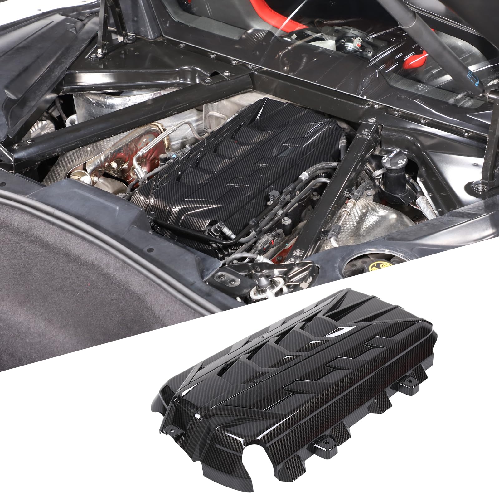 Amazon.com: Engine Cover Replacement Compatible with Chevrolet Corvette ...