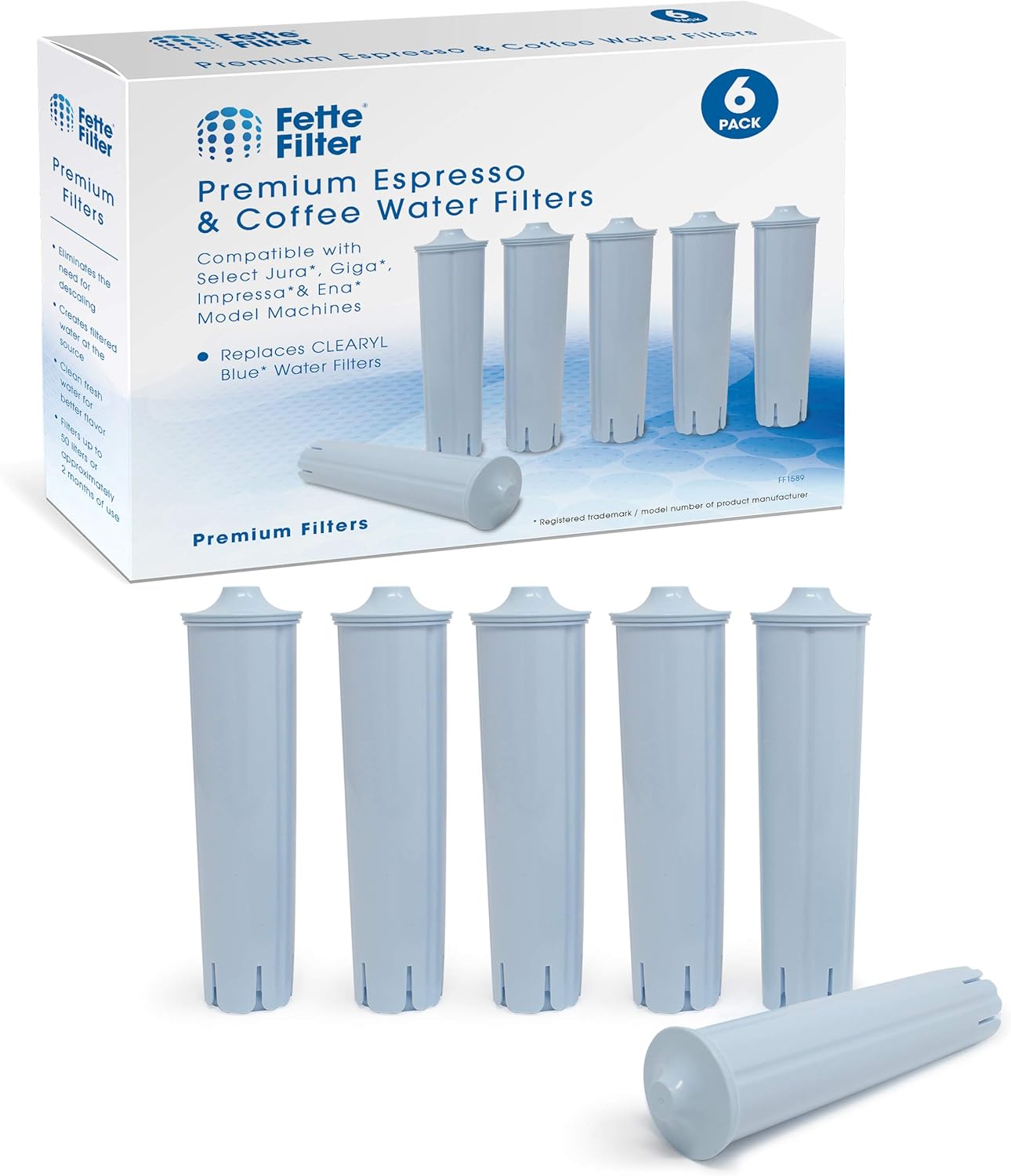 Amazon.com: Fette Filter - Water Filter Compatible with Jura Clearyl ...