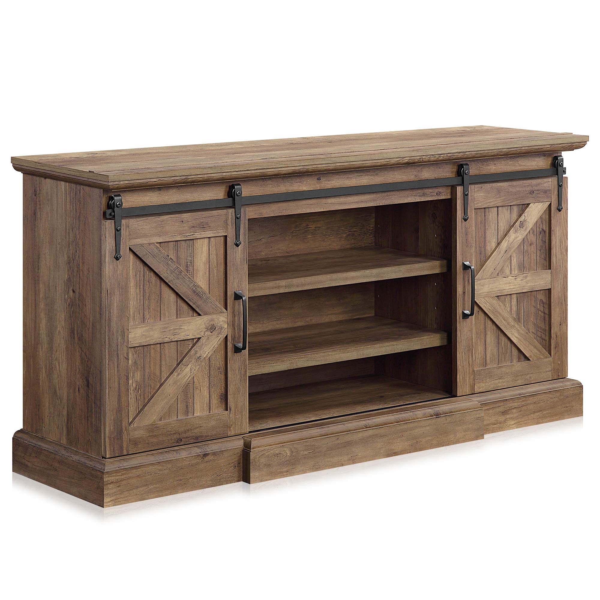 Buy BELLEZE Modern 60 Inch Farmhouse Coffee Bar Cabinet with Storage ...