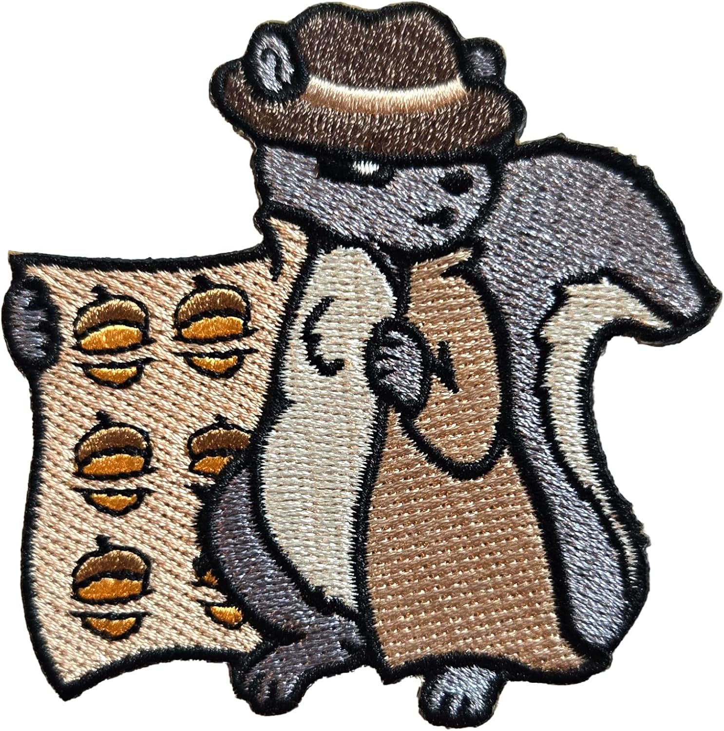 Amazon.com: Kolorspun Shady Squirrel Patch - Hook and Loop Tactical ...