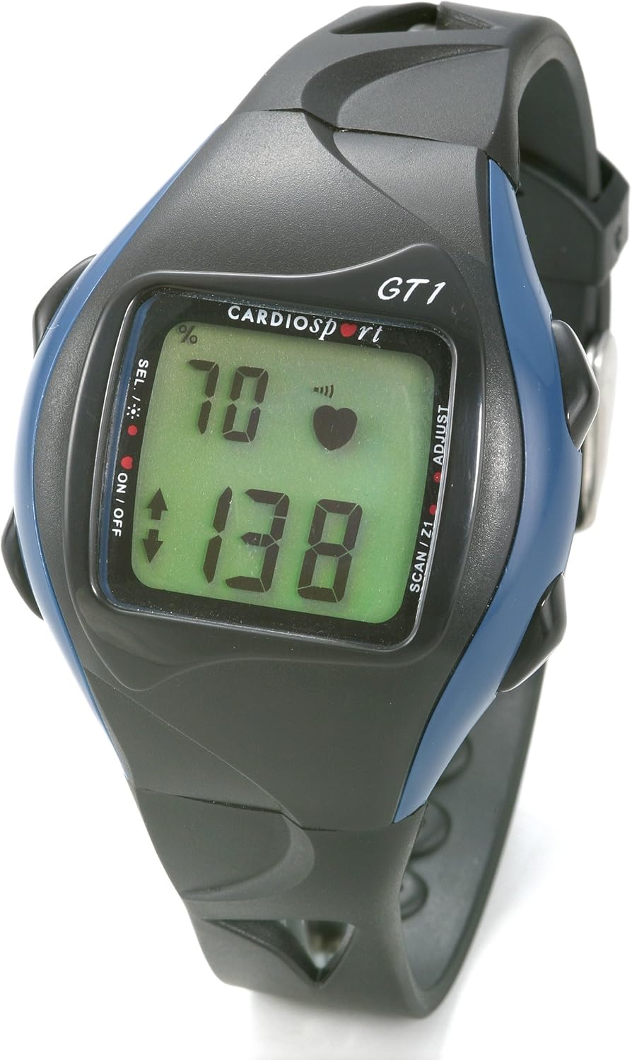 CardioSport Relógio digital GT1 com monitor de frequência cardíaca ...