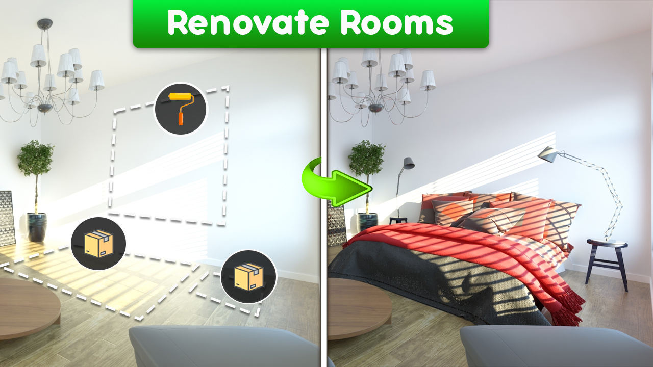 My Home Design Family Lifestyle Story - Merge Redecor Dream House Games ...