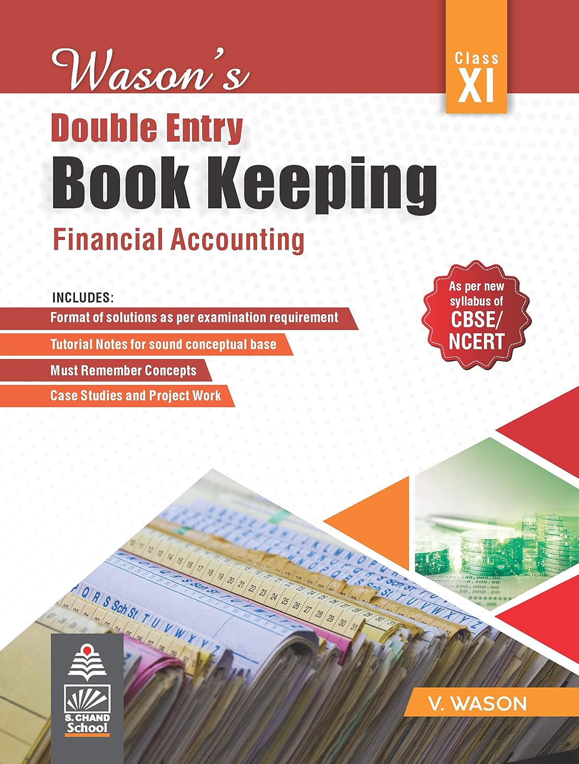 WASON'S DOUBLE ENTRY BOOK KEEPING XI (2021) : V Wason: Amazon.in: Books