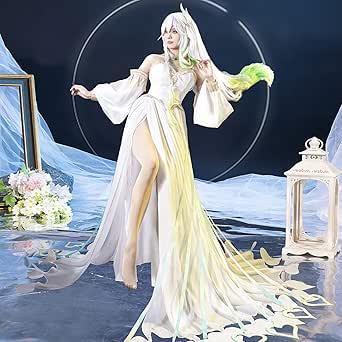 Amazon.com: SanyMucos Nahida Cosplay Genshin Impact Cosplay Full Set ...