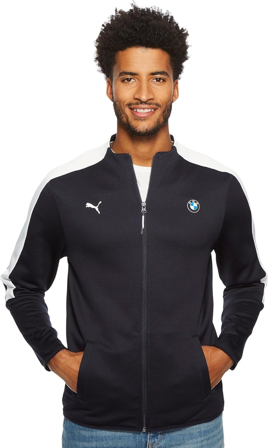 PUMA BMW Motorsport T7 Track Jacket Team Blue MD