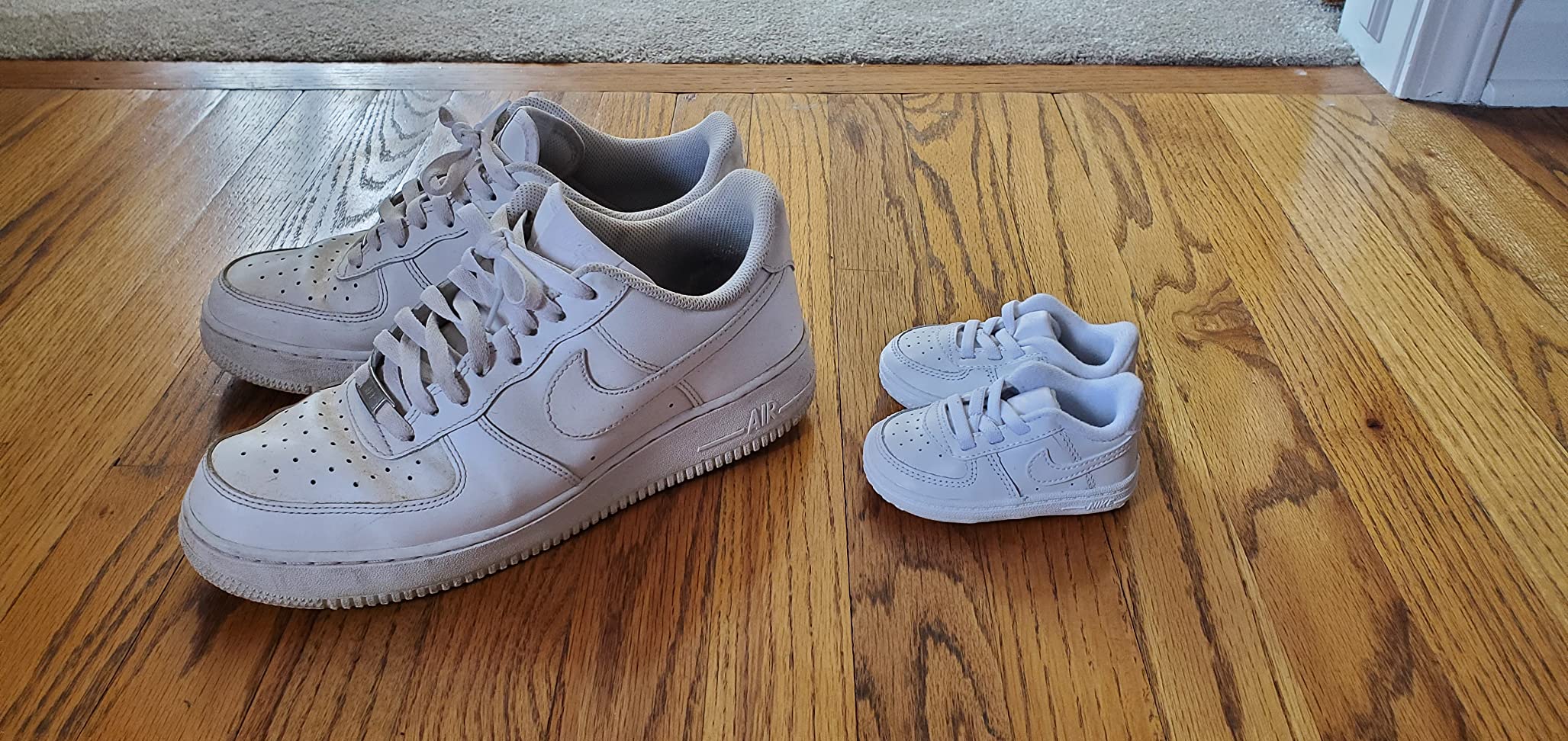 $8/mo - Finance Nike Force 1 Crib Toddler Ck2201-100 | Buy Now, Pay Later