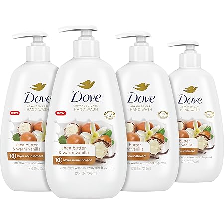 Amazon.com : Dove Hand Wash Hygiene and Care For Hands White Peach and ...