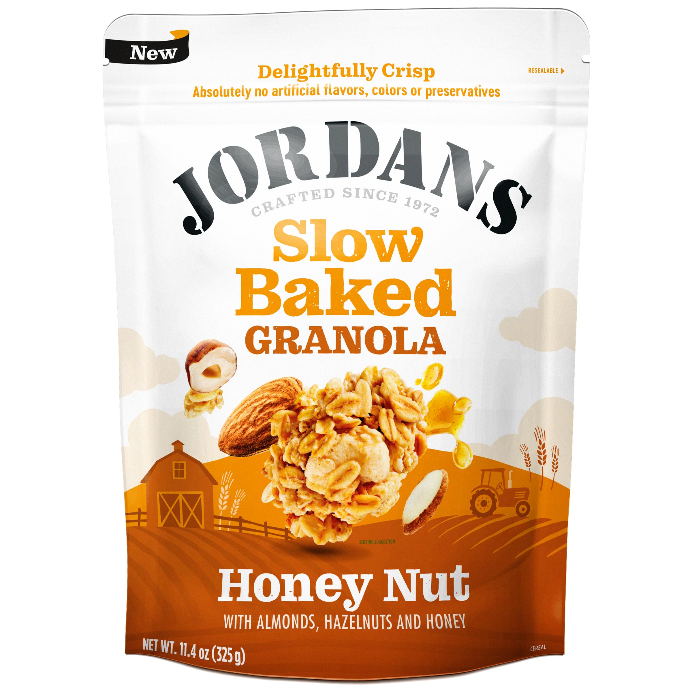 Amazon.com: Jordans Cereals | Delightfully Crisp Slow-baked Granola ...