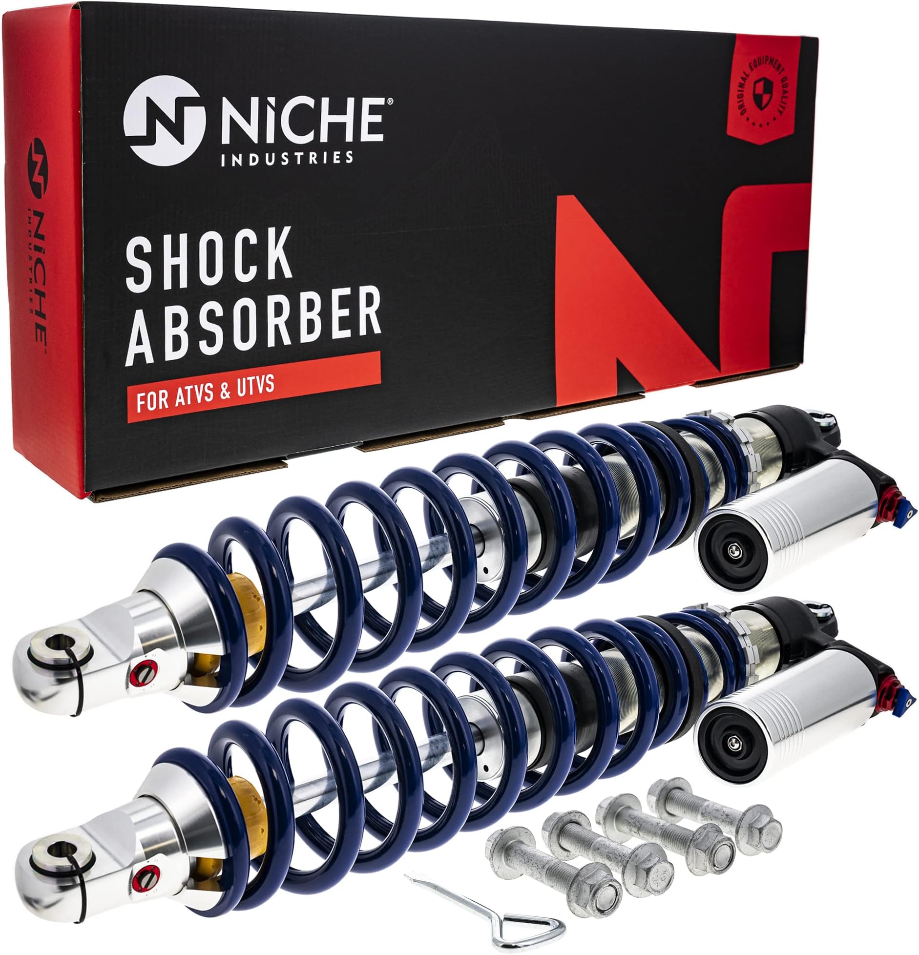 Amazon.com: NICHE Rear Piggyback Shock Adjustable Suspension for ...