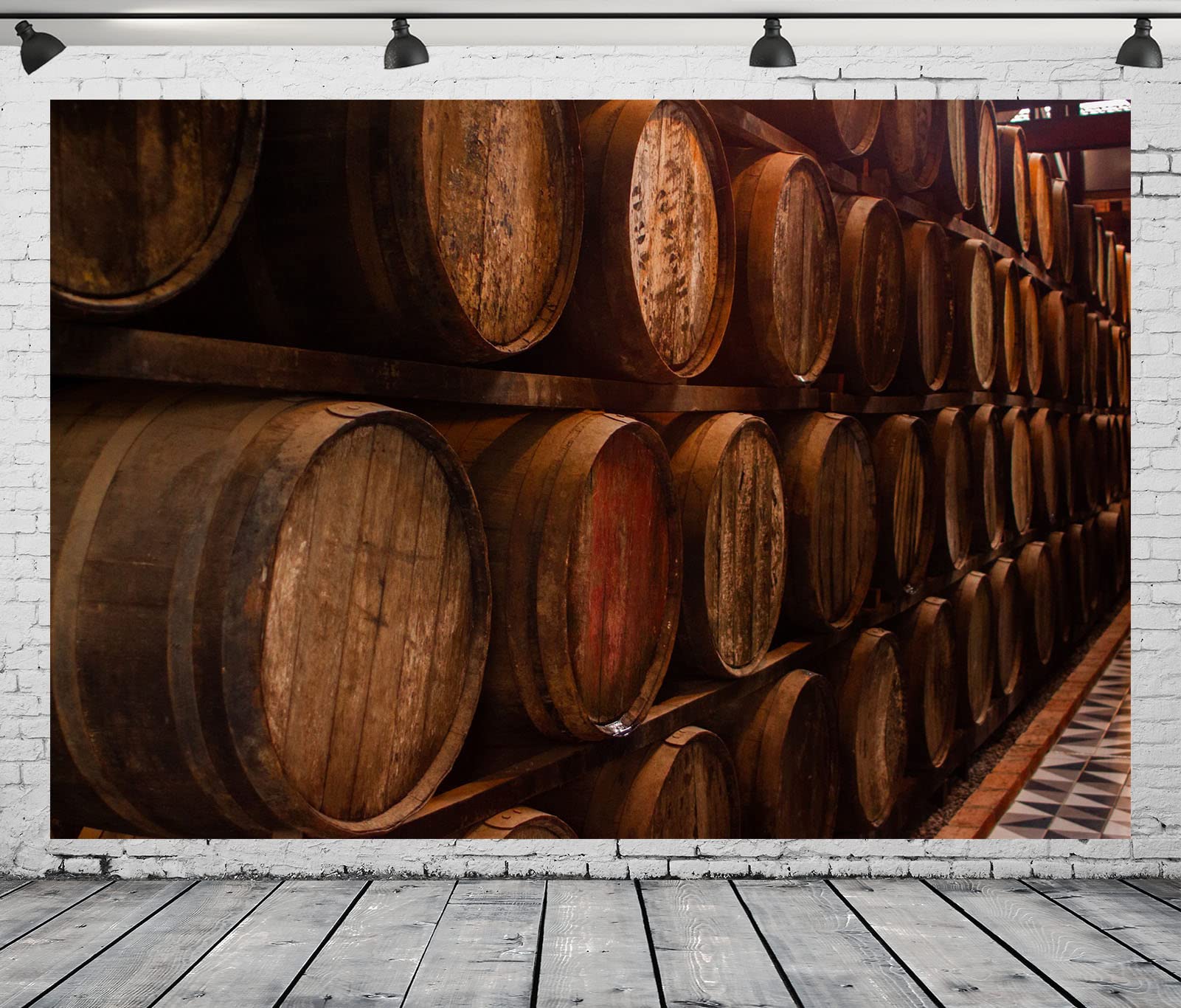 Wine Barrel Background