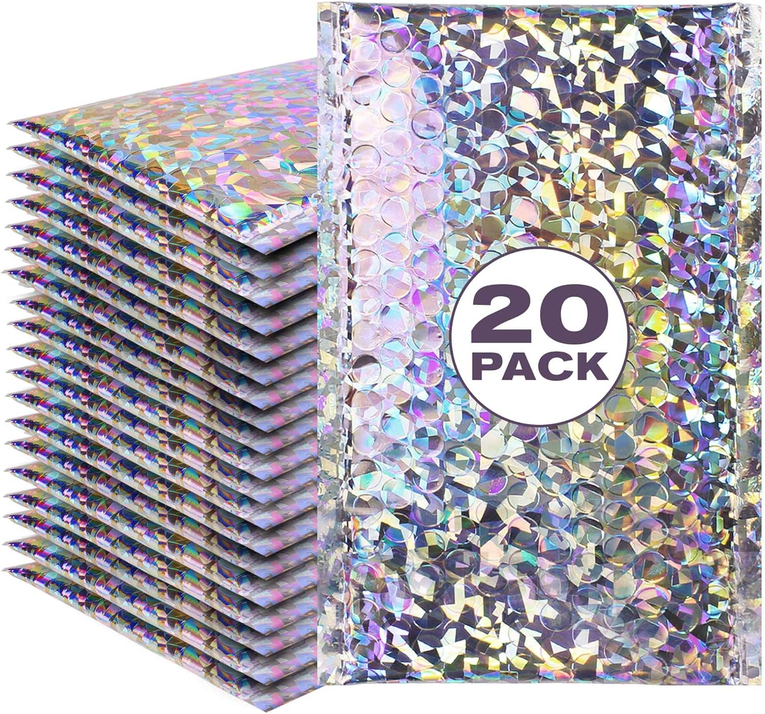 Amazon.com : Bubble mailers 8 x13 Padded envelopes. Pack of 20 Glamour ...