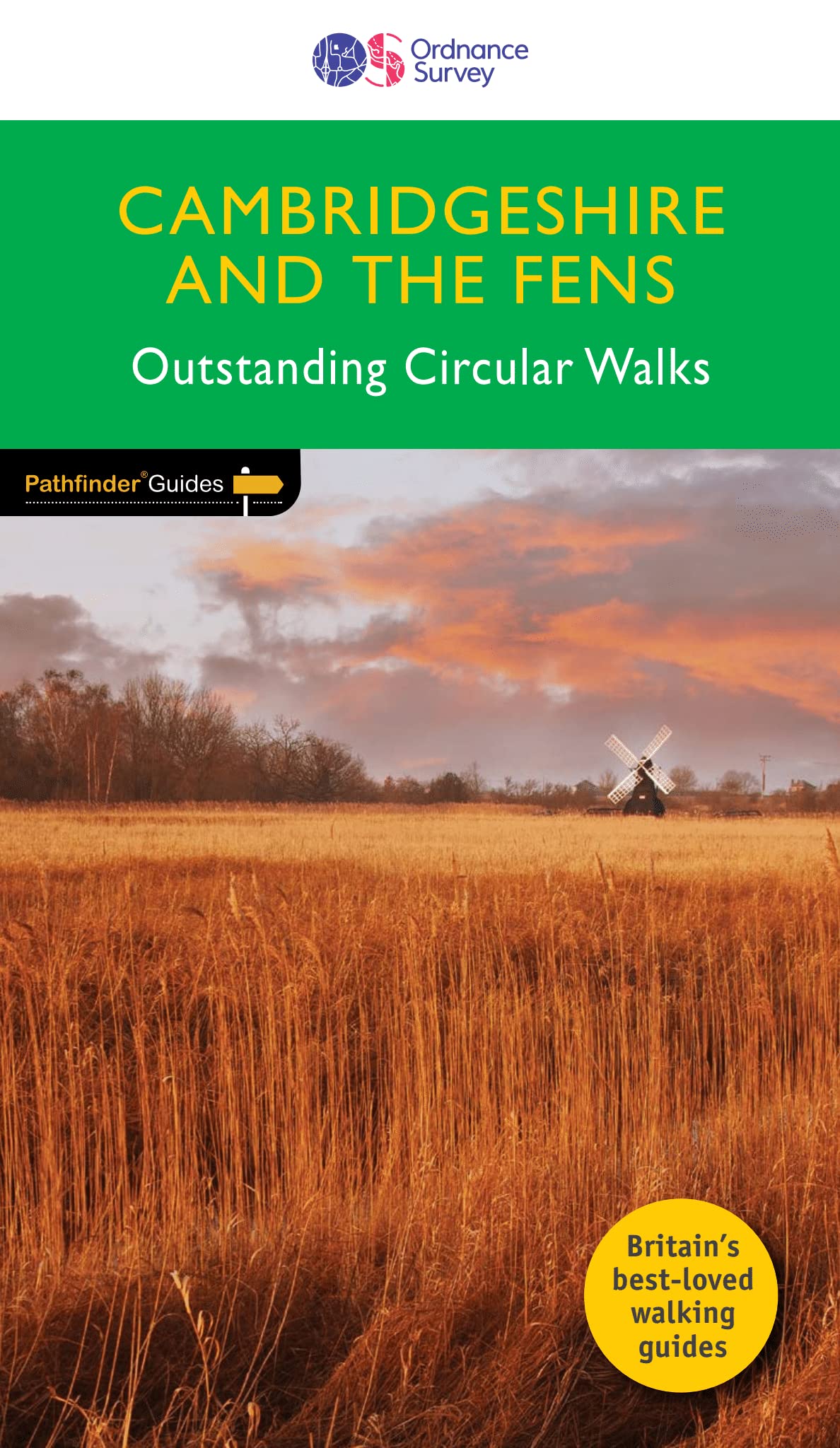 Cambridgeshire and the Fens Pathfinder Walking Guide | Ordnance Survey ...