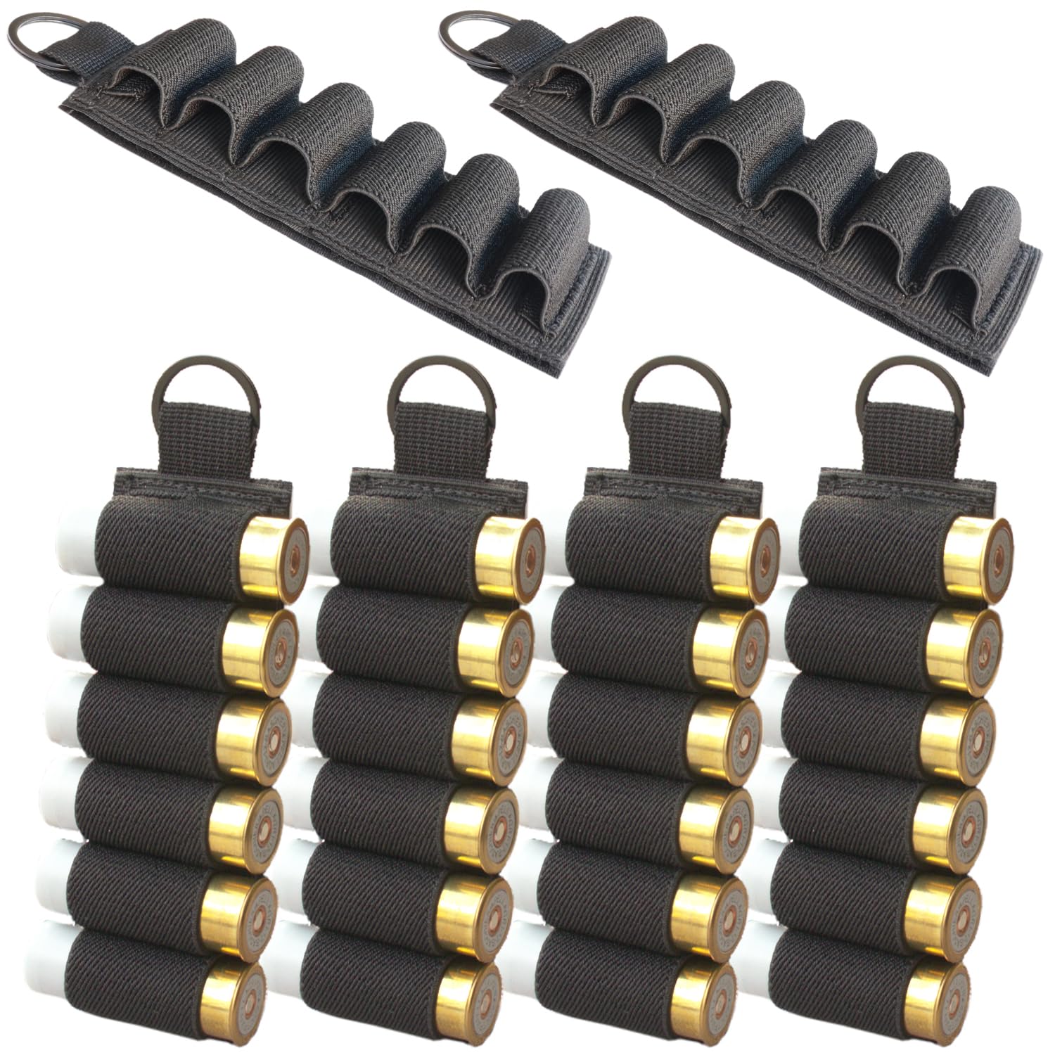 6 Pack Shotgun Shell Holder 12ga Sticker Side Saddle Shotgun ...