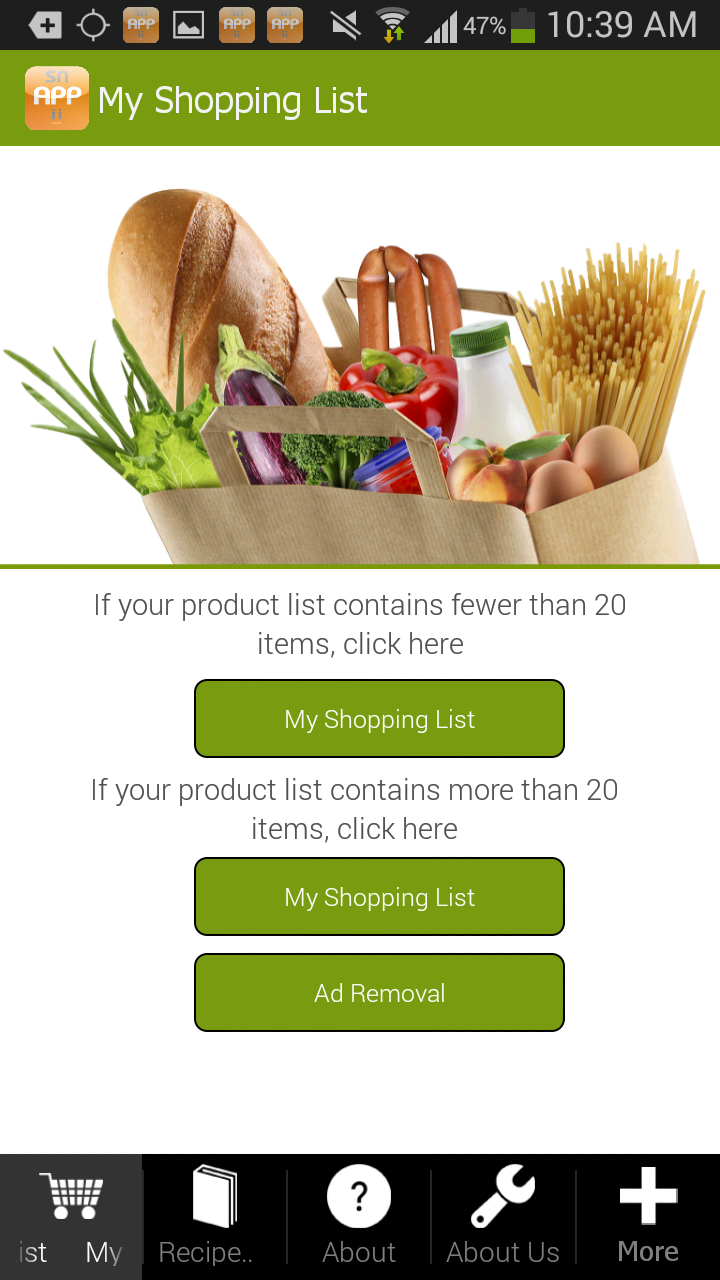 My Shopping List app - App on Amazon Appstore