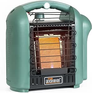 Amazon.com: THE BOSS 6,000 BTU Propane Heater Indoor Outdoor Portable ...