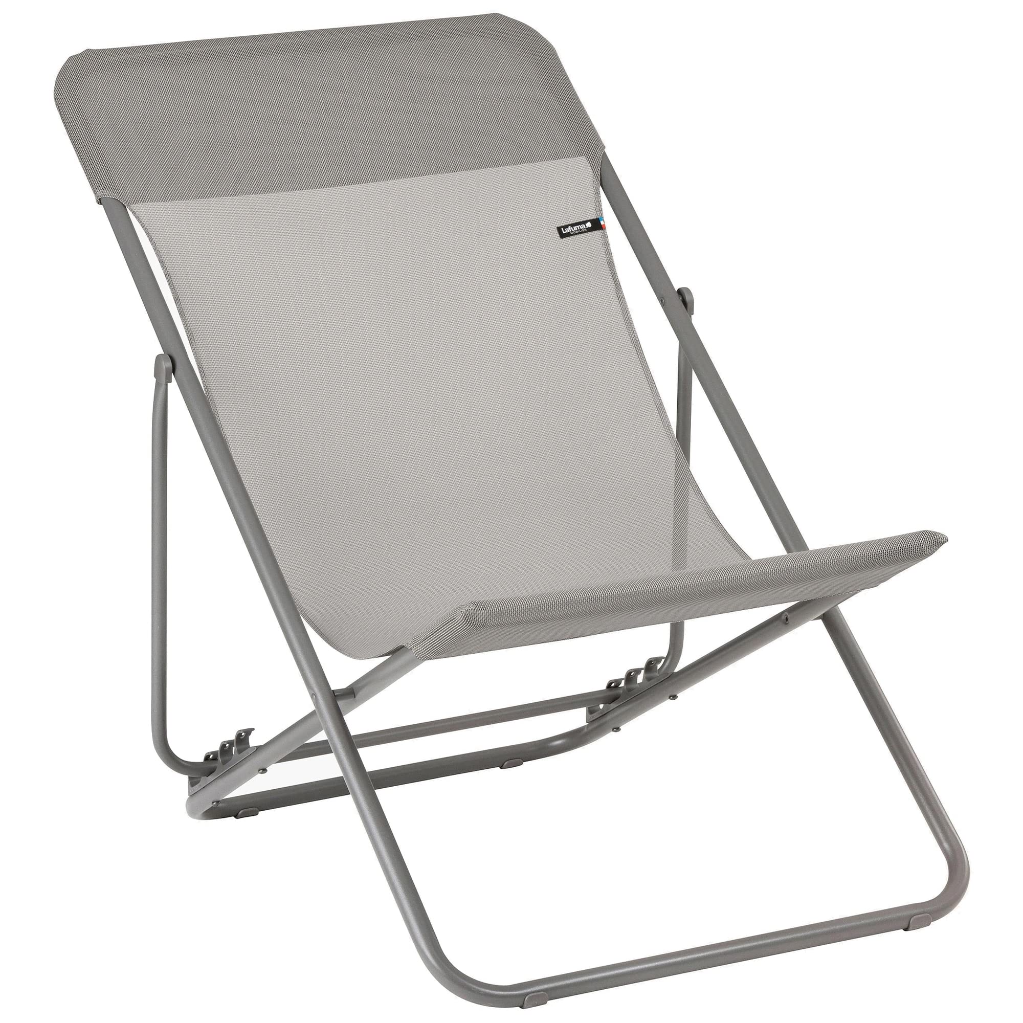 Lafuma Chaise Longue Liegestuhl, Aluminium, erdfarben, Normal: Amazon ...