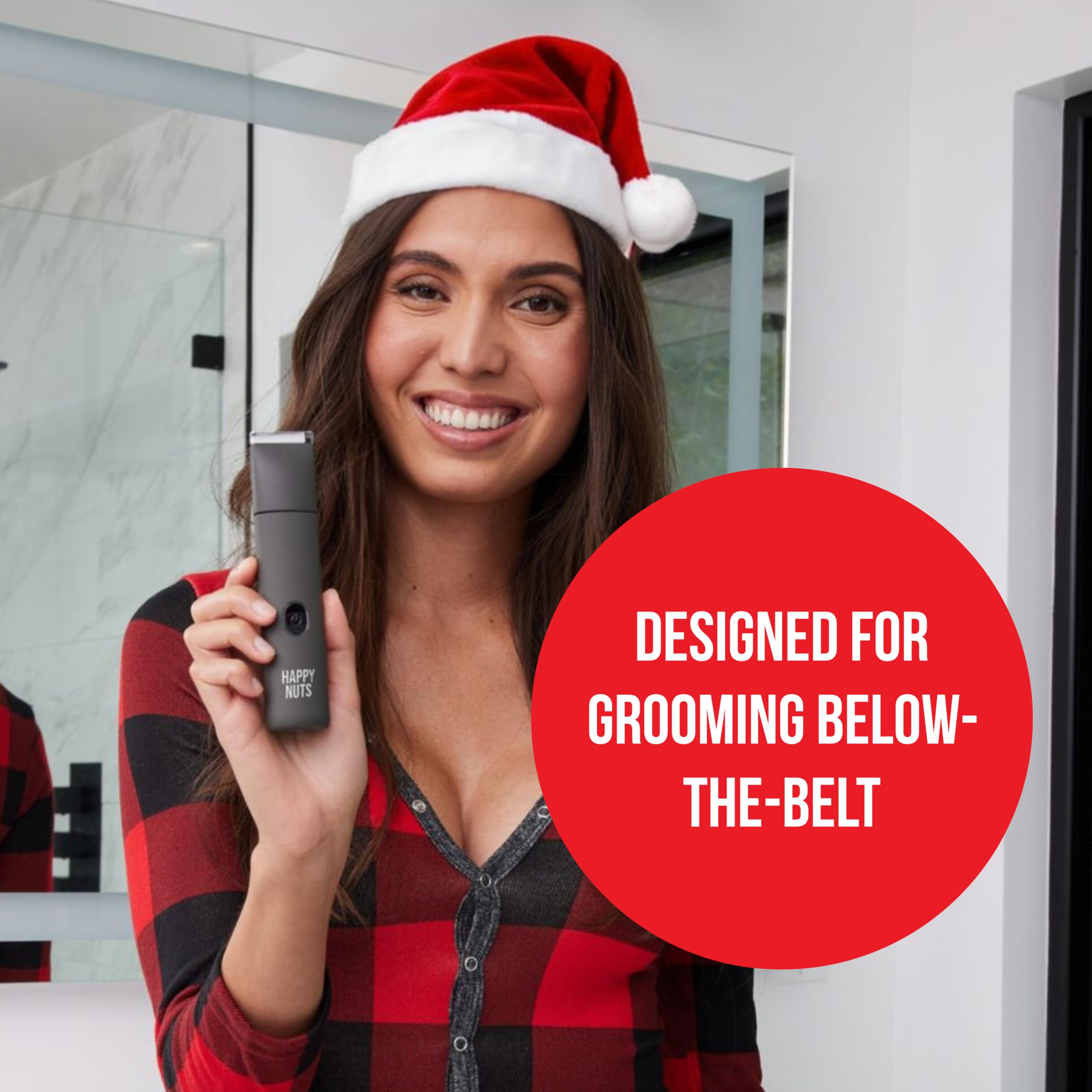 HAPPY NUTS The Lumberjack Electric Groin & Body Hair Trimmer for Men ...