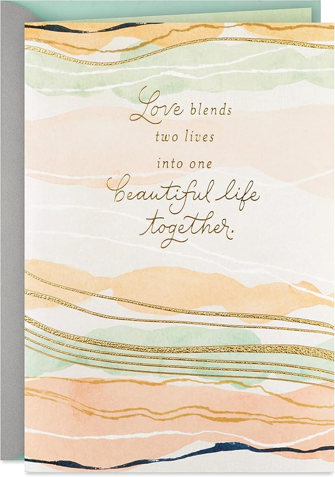 Hallmark Wedding Card (Beautiful Life Together) : Amazon.ca: Office ...