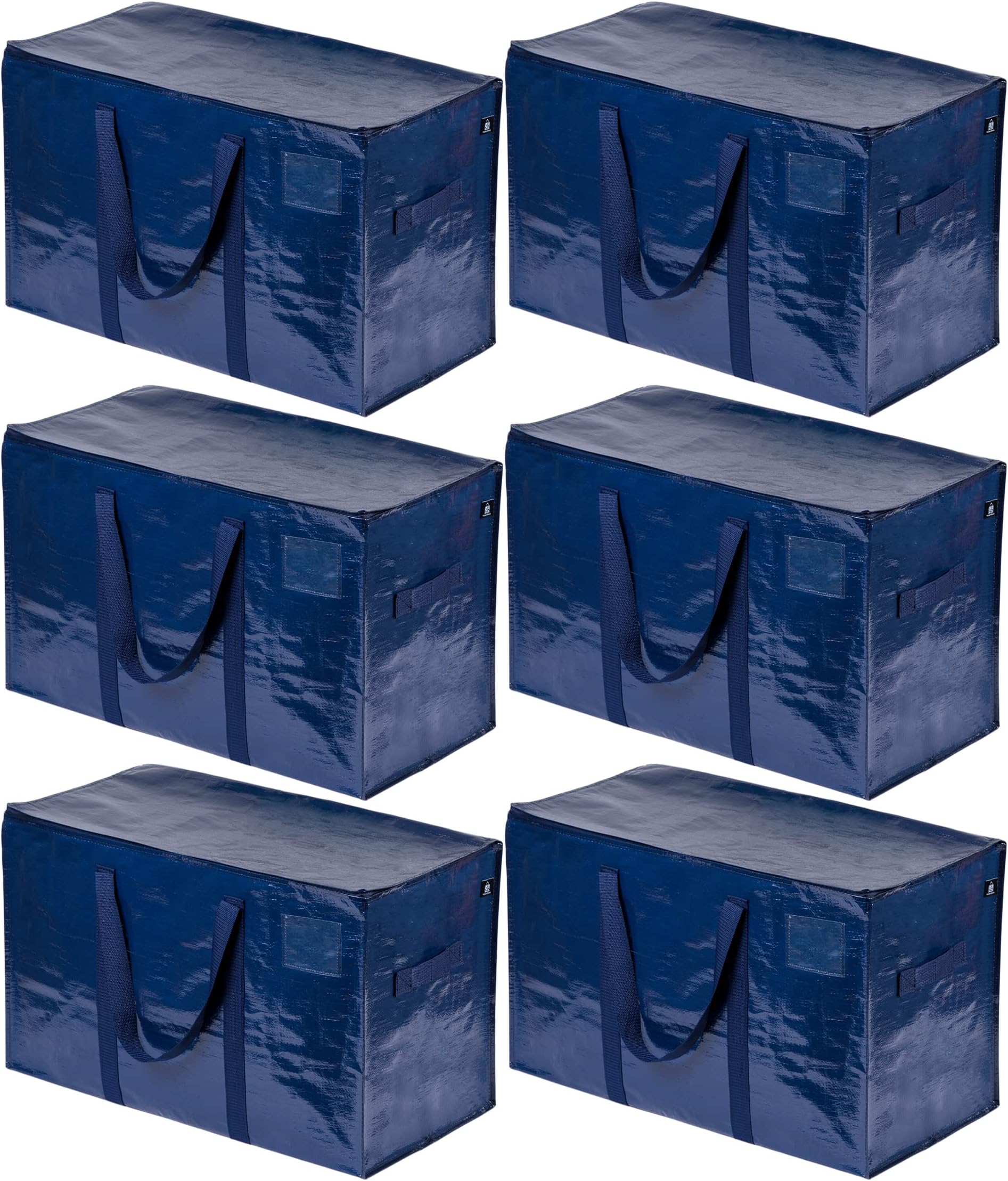 VENO Lot de 2 Sac Déménagement Extra-Large, Fermeture Eclair, Sac de ...