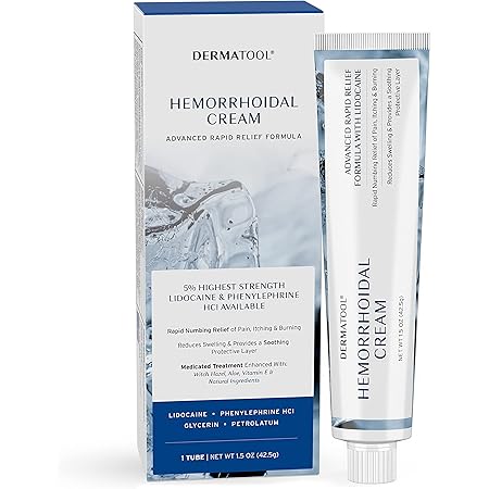 Amazon.com: Lidocaine 5% Hemorrhoid Treatment by RectaSmoothe | Maximum ...