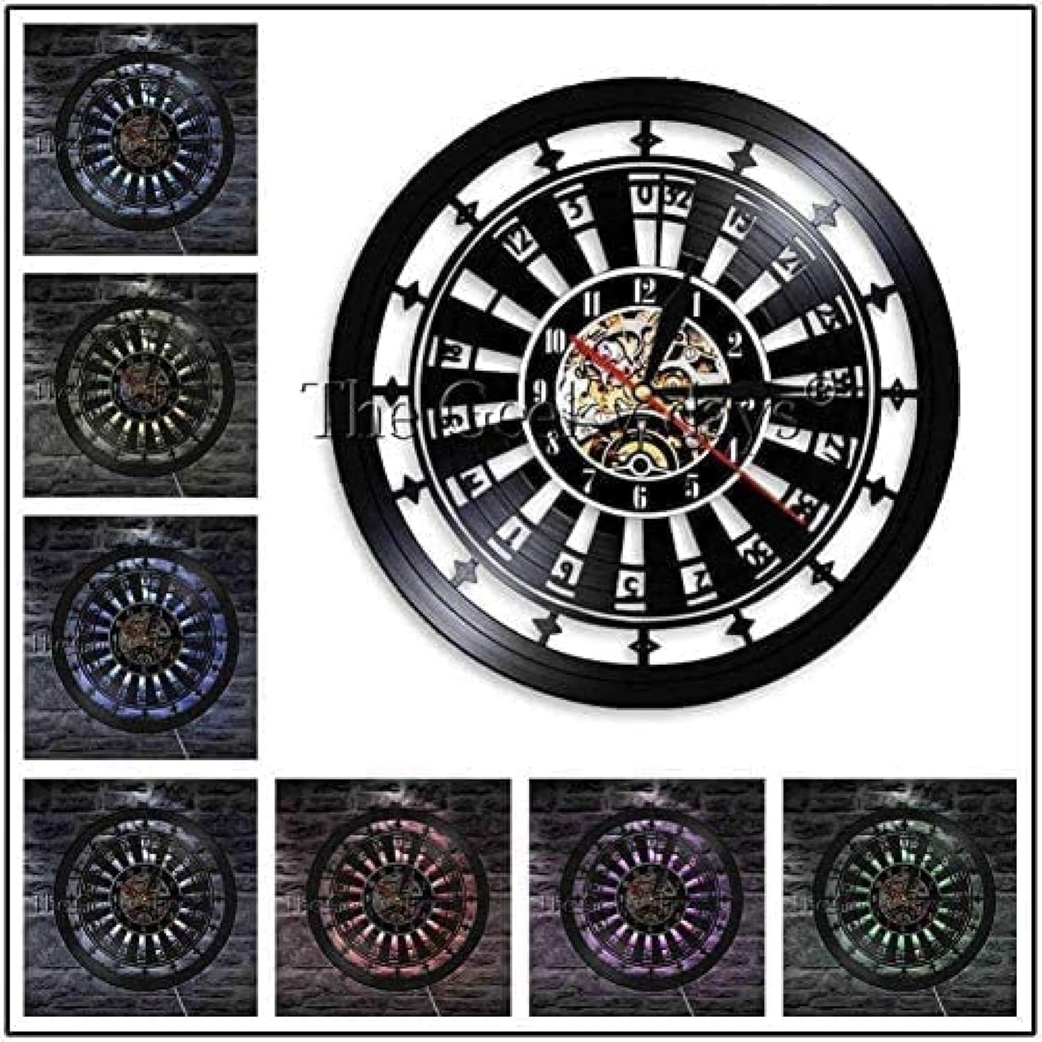 Amazon.com: Kitchen Clocks Wall 1 Piece Solitaire High Heels Creative ...