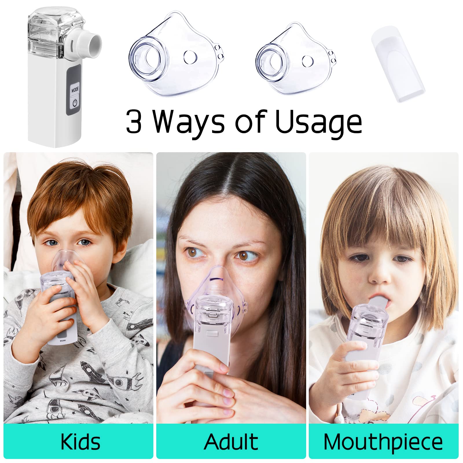 Lightweight Portable Nebulizers
