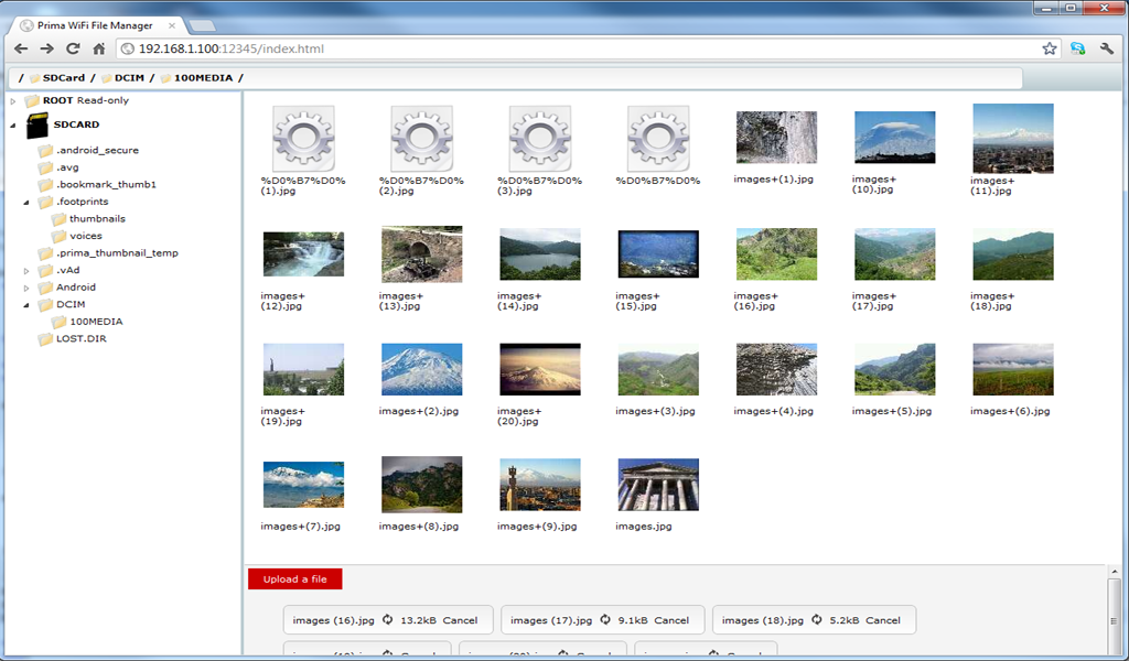 Prima WiFi File Manager - App on Amazon Appstore