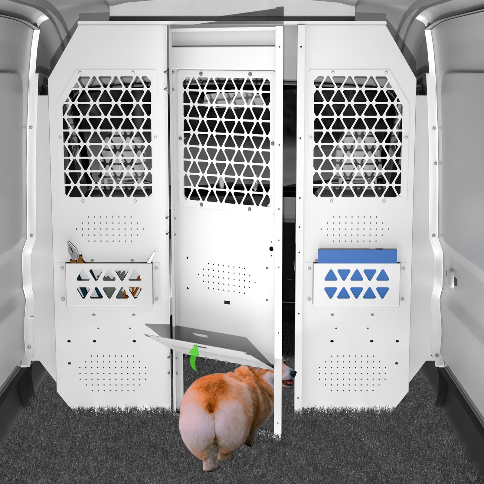 Amazon.com: StarONE Cargo Van Partition,Van Safety Partition Bulkhead ...